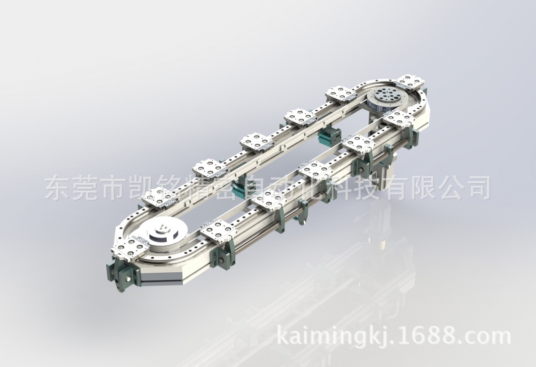 【专业生产】BNKM链条传动高精度环形生产线 弧形导轨量大价优-阿里巴巴