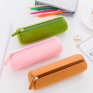 厂家供应毛毡笔袋文具袋 儿童小学生创意笔袋铅笔拉链笔袋铅笔包-阿里巴巴