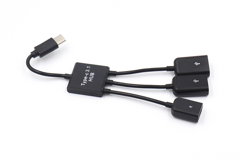 吃鸡辅助 type-C otg数据线 type c供电otg数据线 otg转接头 usb2-阿里巴巴