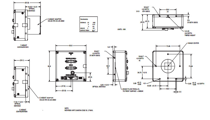 工业面阵相机 Teledyne DALSA FA-80-8M100 -阿里巴巴