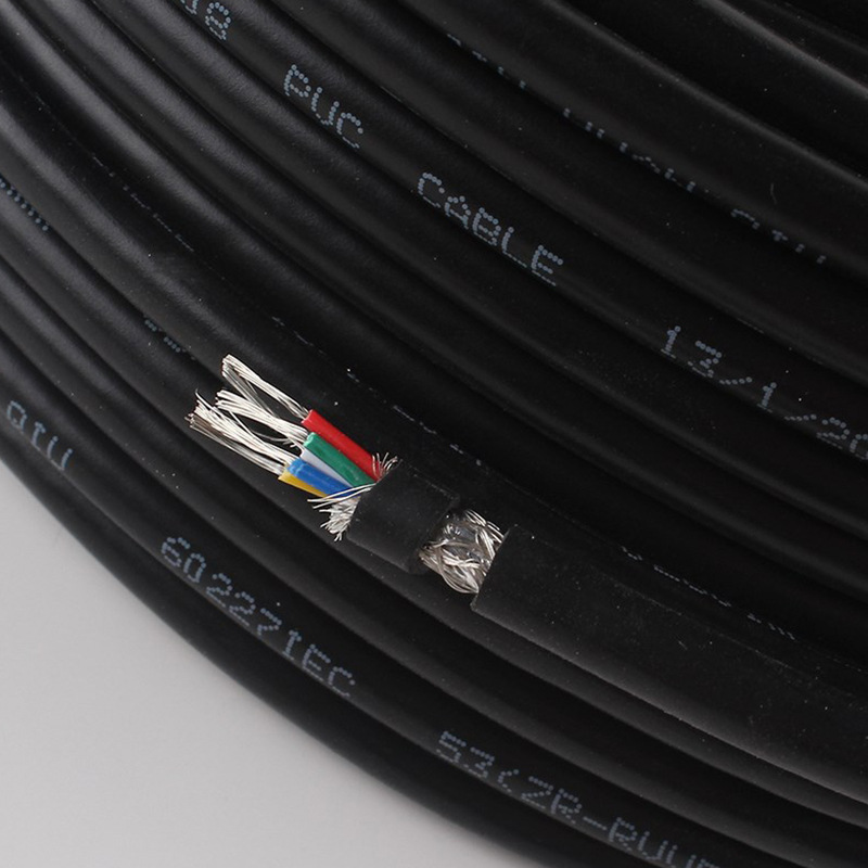 ZR-RVVP 2*1.0 300/500V 信号编织铜丝软电缆 3*1.5 3*2.5 3*4-阿里巴巴