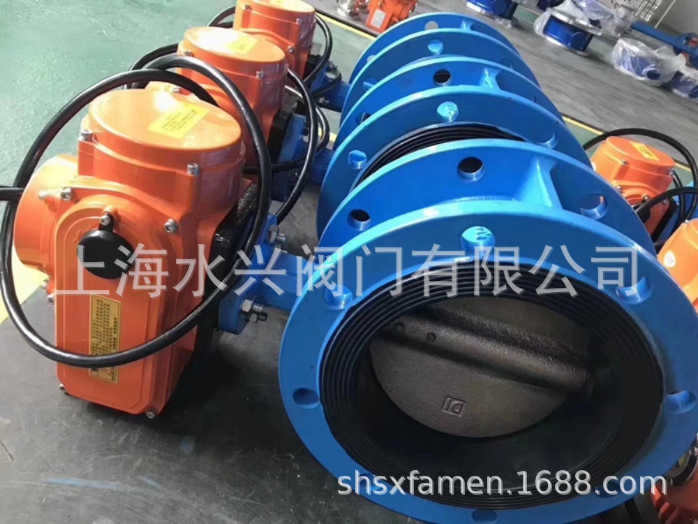 D941X-16P开关型电动不锈钢蝶阀 双法兰电动软密封蝶阀 全开全关-阿里巴巴