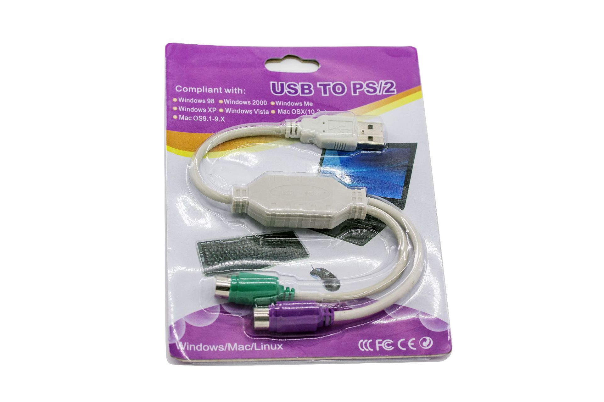 单芯片USB转PS2 u口转p口 usb转接线usb转P口 usb转接头PS2转USB-阿里巴巴