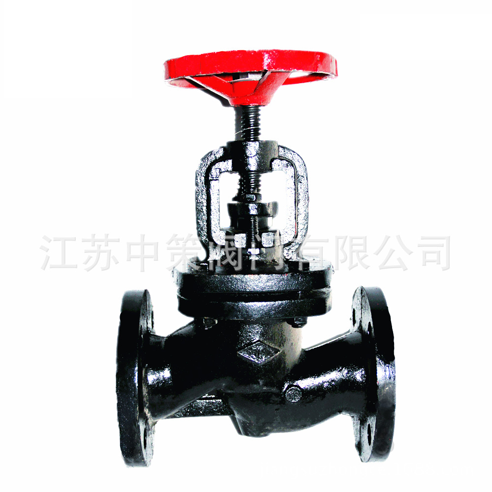 J41T-10铸铁法兰截止阀 J41T-16铸铁蒸汽截止阀 DN40 50 65 80-阿里巴巴