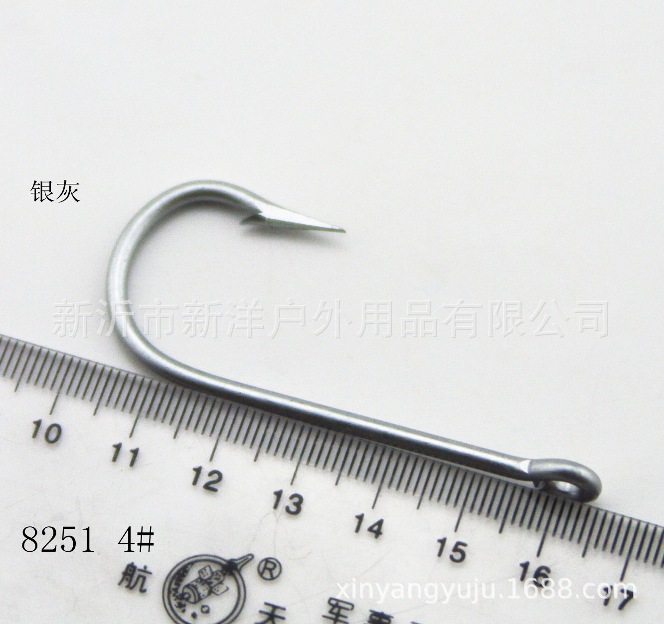 新洋户外高碳钢8251/2335DT商业海钓捕捞鱼钩ROUND BENT SEA HOOK-阿里巴巴