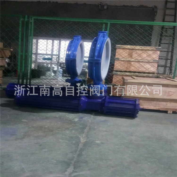 D371F46-10C 对夹式涡轮蝶阀 DN400 衬聚四氟乙烯蝶阀-阿里巴巴