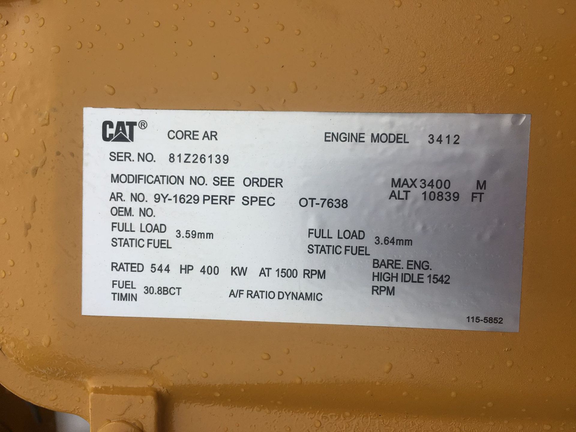 供应卡特彼勒CAT3412柴油发电机组400-520-720KW-阿里巴巴