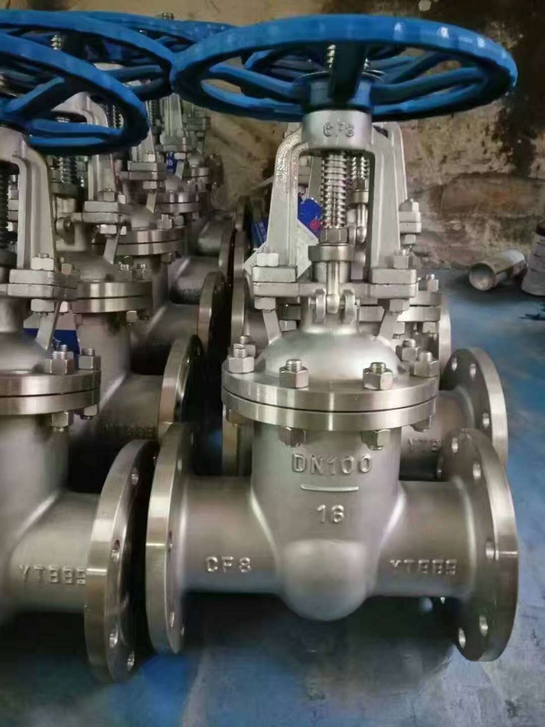 不锈钢截止阀威核阀门J41W-16P截止阀法兰截止阀304/316L截止阀-阿里巴巴