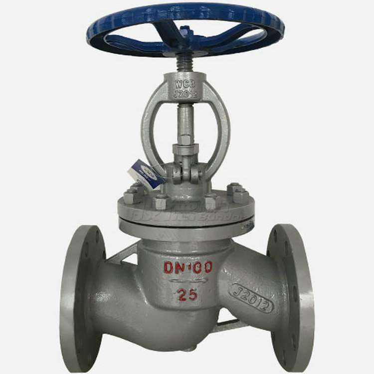 碳钢截止阀WCB J41H-16C手动法兰铸钢/不锈钢截止阀高温蒸汽DN125-阿里巴巴