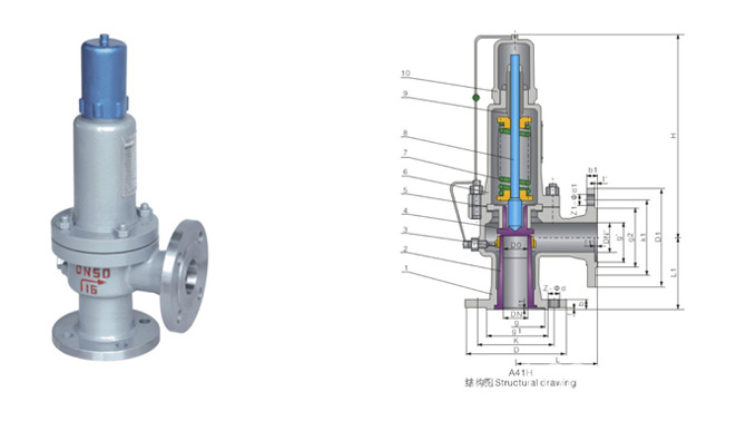 A41Y-100 DN25,A41Y-100 DN32,封闭弹簧微启式安全阀-阿里巴巴