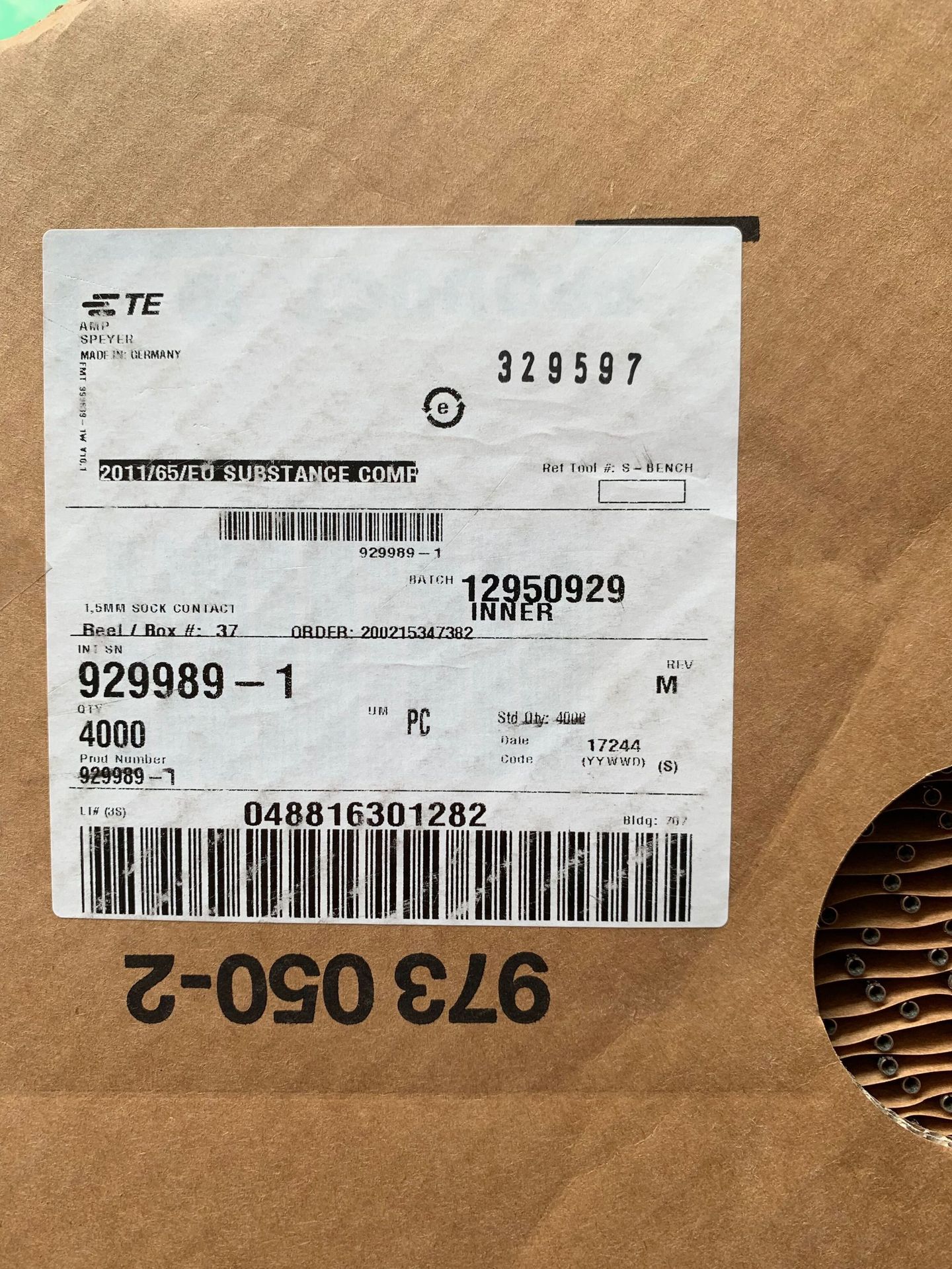 供应 TE 929989-1-阿里巴巴