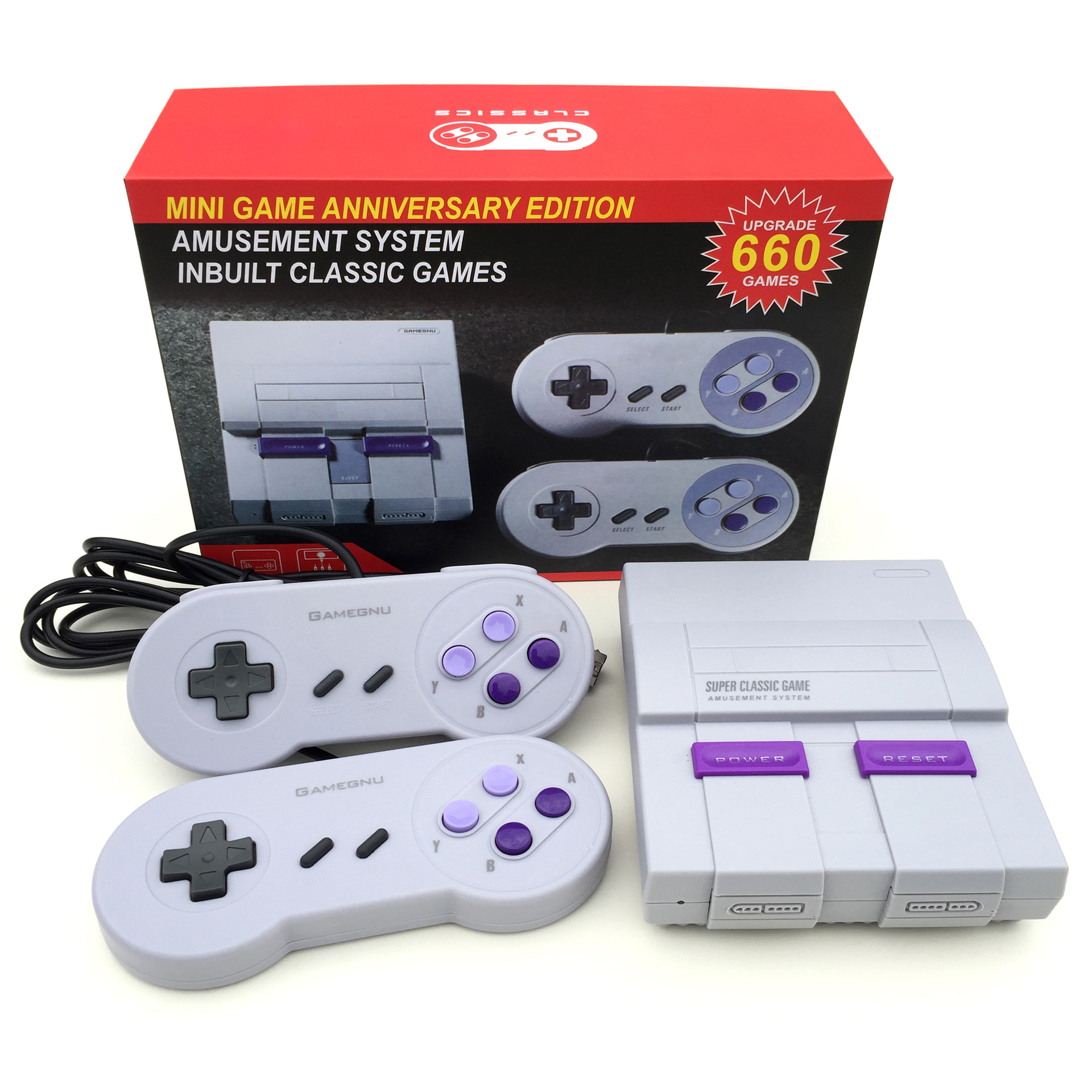 超任经典复古SNES MINI SFC游戏机美版电视游戏机400款660游戏-阿里巴巴
