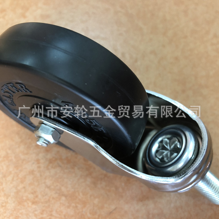 日本hammercaster日式脚轮 3寸丝杆万向滑轮M12丝杆 420EA-R 75mm-阿里巴巴