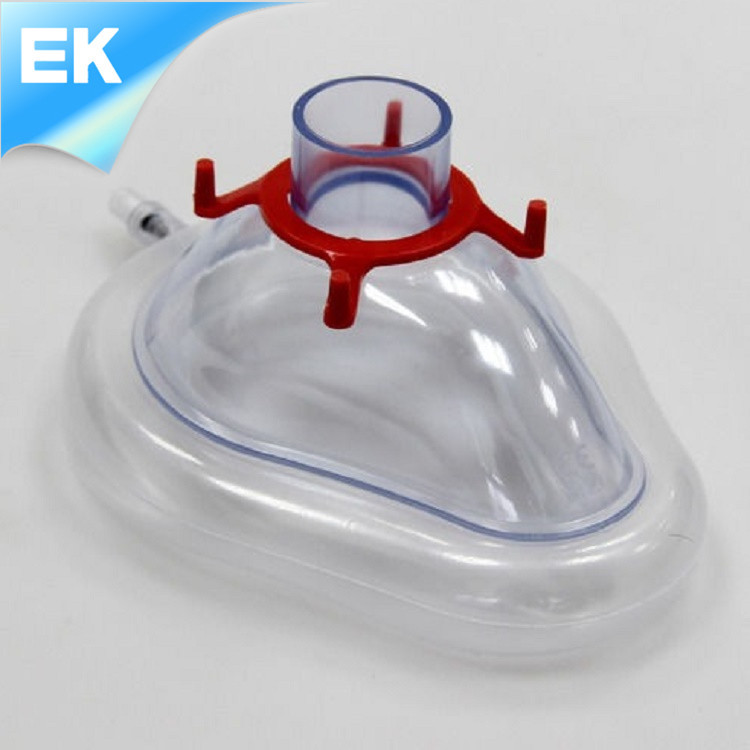 K100206 一次性非PVC双色麻醉面罩 出口-阿里巴巴