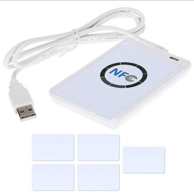 14443A单协议ACR122U-A9 NFC读卡器，非接触式rfid智能卡读写器-阿里巴巴