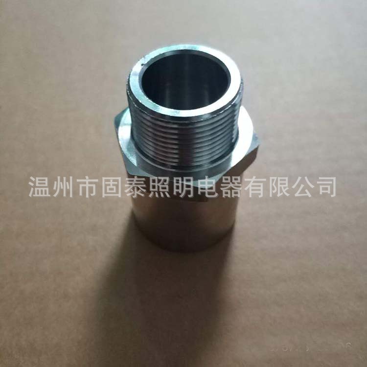 不锈钢防爆管接头BGJ-G1/2 G3/4防爆对丝 防爆管箍 4分6分1寸DN20-阿里巴巴
