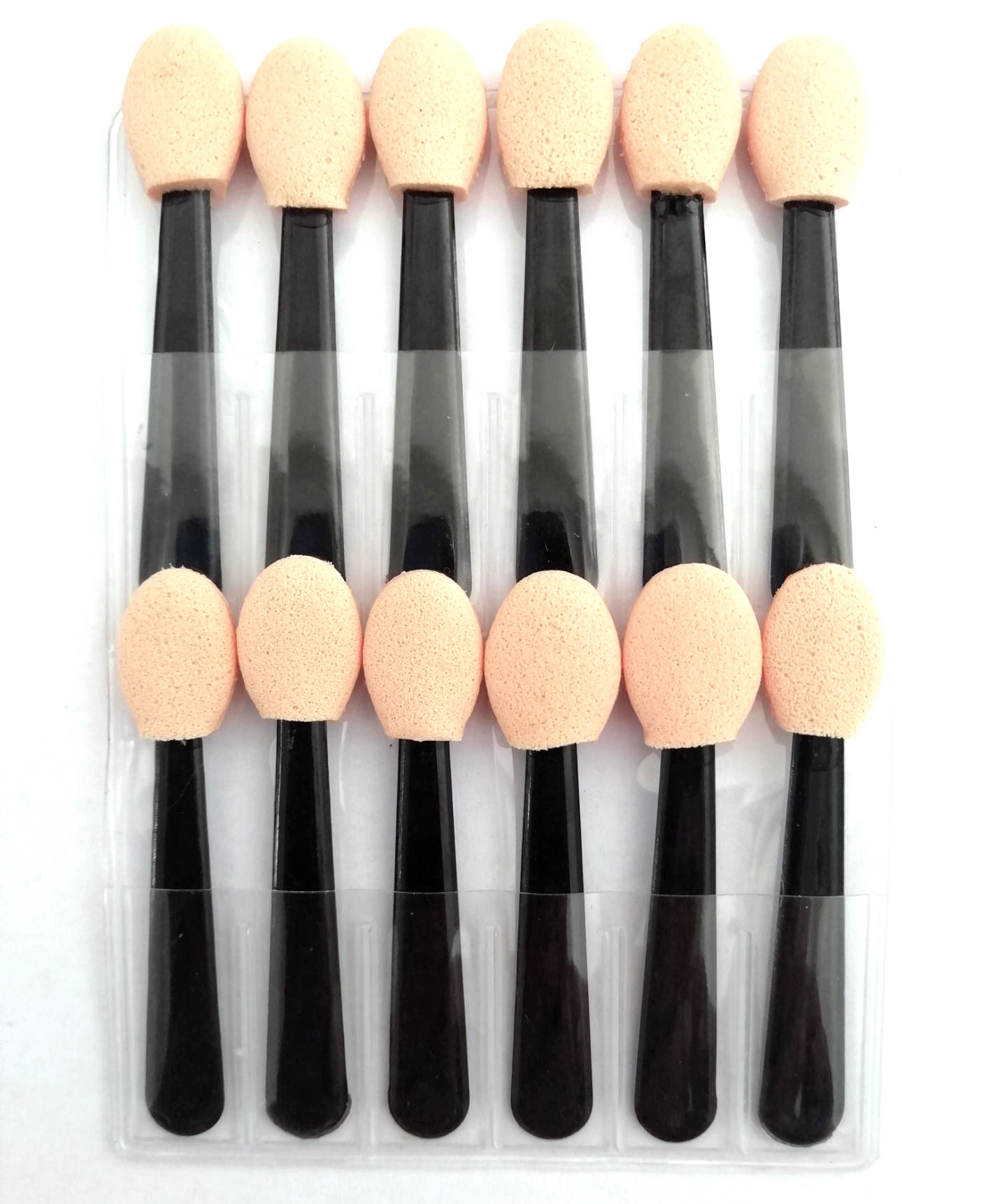 12只装眼影棒，眼影棒，胶棉眼影棒，海绵棒，一次性眼影棒-阿里巴巴