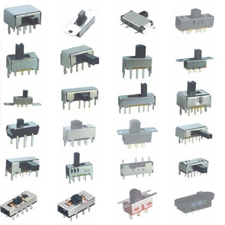 拨动开关 SS-42D02 两档立式 14.6*6.9 电子钟音响切换开关 4P2T-阿里巴巴