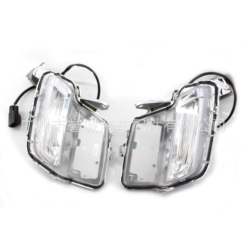 适用于沃尔沃XC60 14-18年前雾灯LED雾灯日行灯前照灯汽车零配件-阿里巴巴