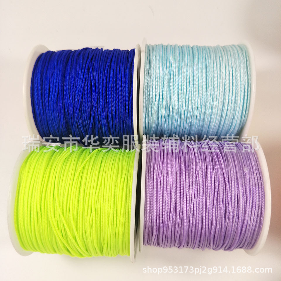 0.8mm 1.0mm 1.5mm粗72号编织红绳diy串珠配件线玉线红线中国结线-阿里巴巴