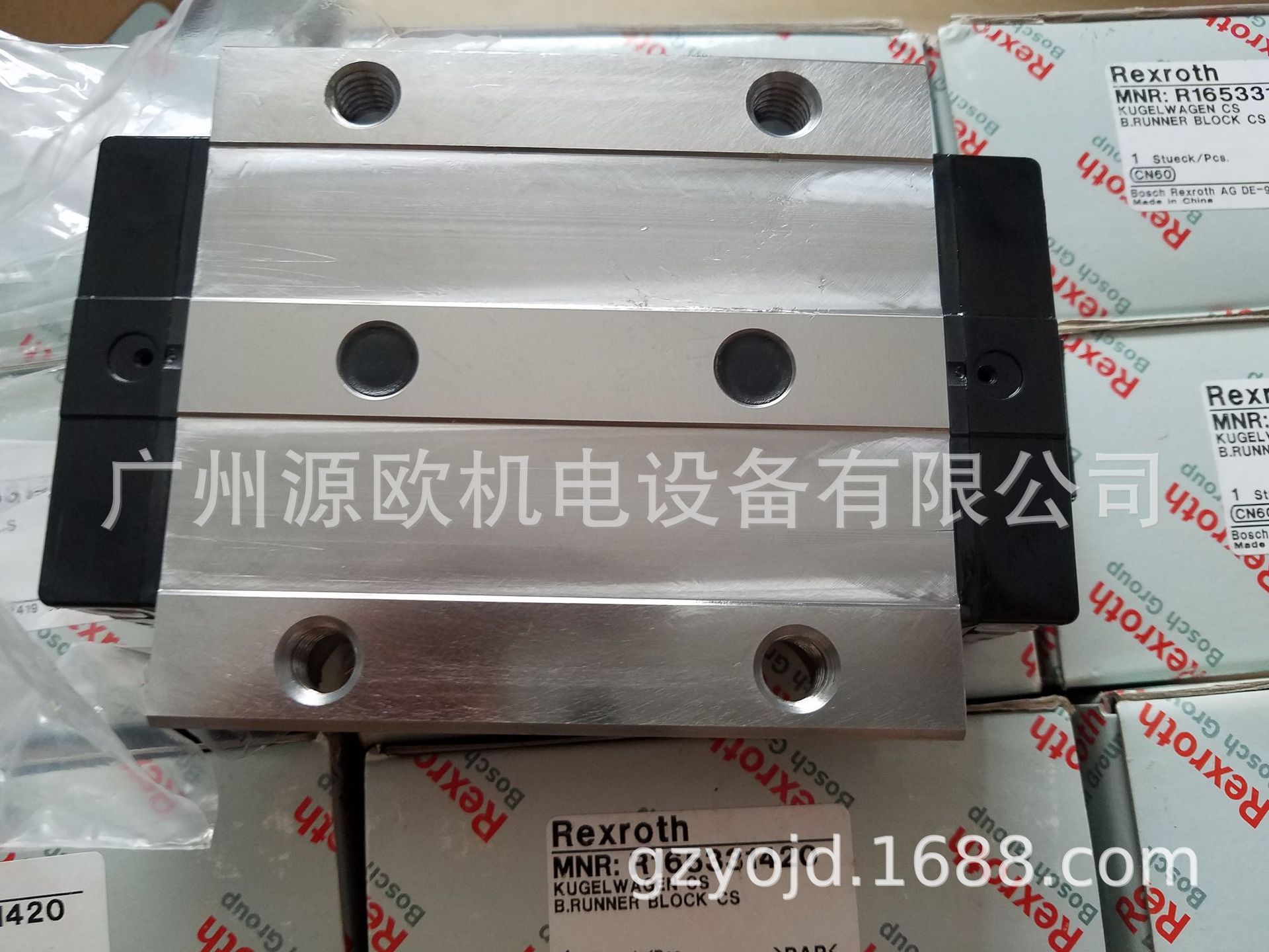 R165341420 原装德国REXROTH力士乐法兰型重载滚珠滑块R1653系列-阿里巴巴