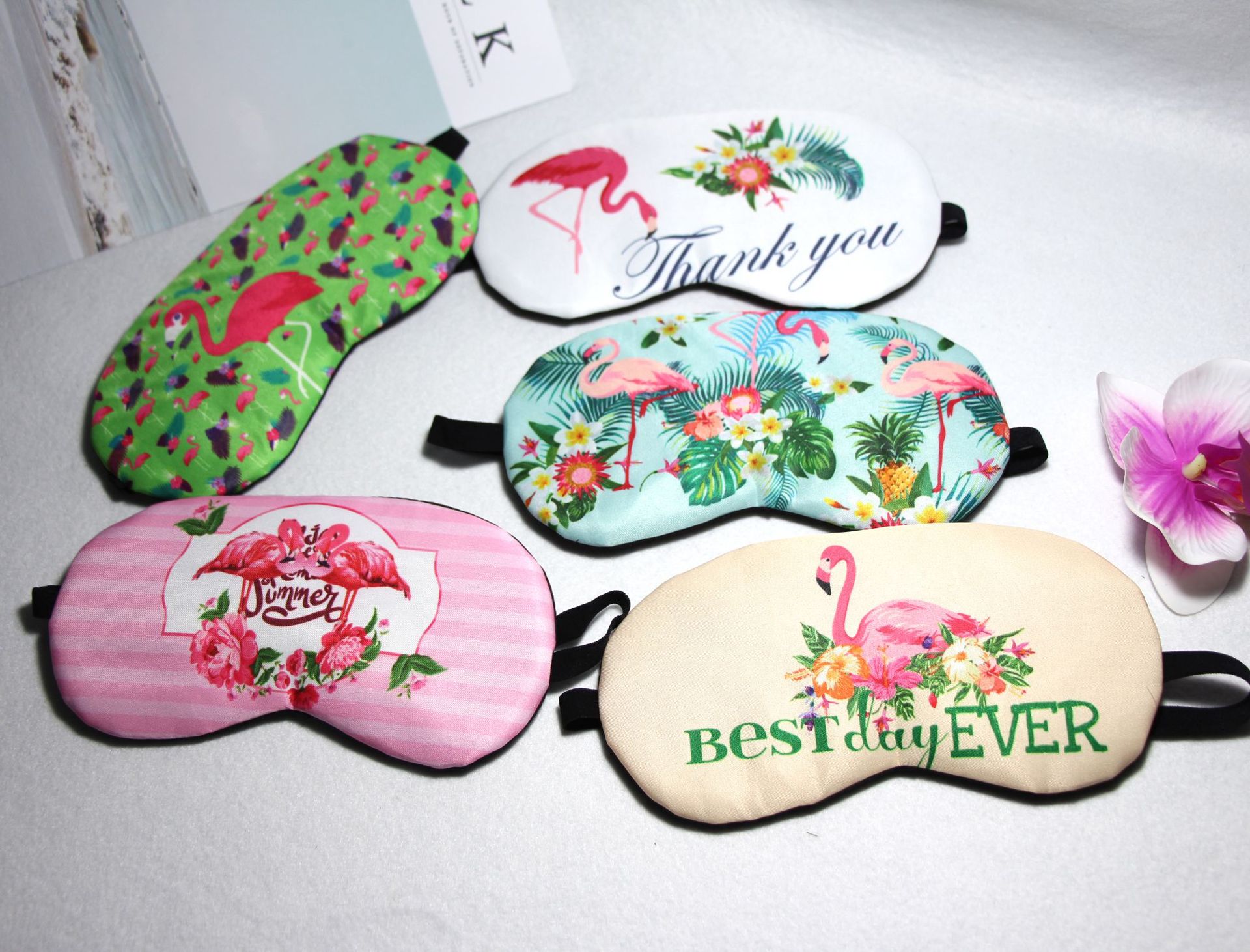 The new Korean version of the cartoon flamingo sleep shading ice bag ...