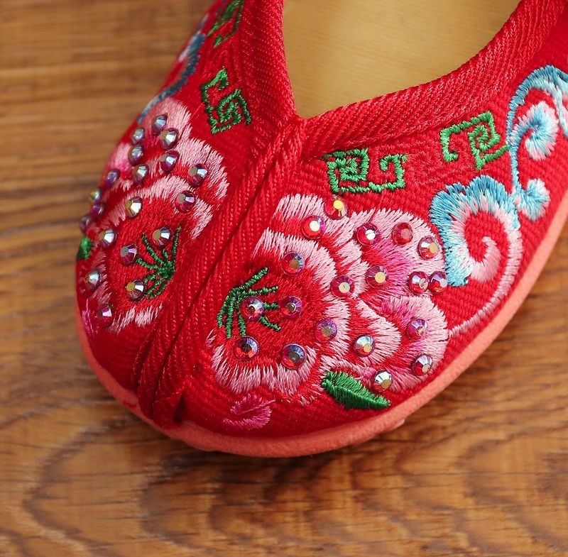 Beijing shoes women Tang shoes children Chinese folk dance hanfu ...