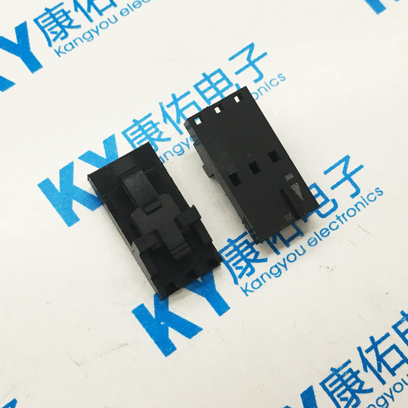 TJC8A-3A 杜邦带锁2543直针整套单排3P连接器 接插件间距2.54mm-阿里巴巴