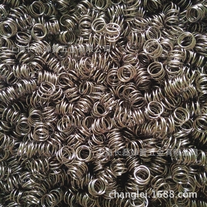 供应铜材质导电小压簧 镀镍 镀银可焊接电器铜弹簧 非标定做-阿里巴巴