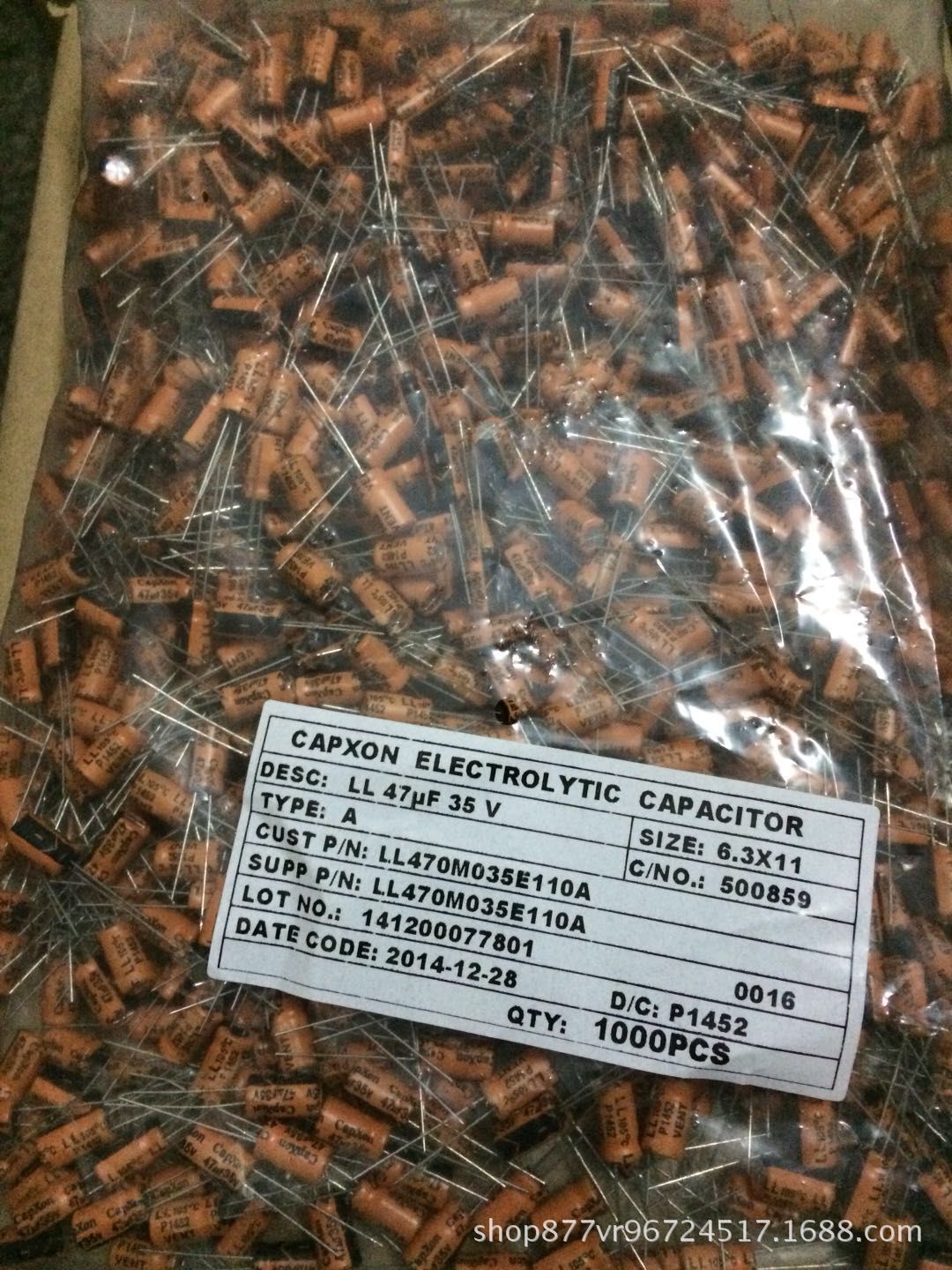 台湾丰宾（CapXon）优质电解电容LL 47UF/35V 6.3X11现货供应_厂家_价格_报价-电源网