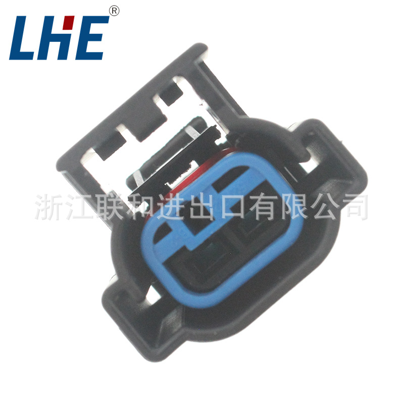 54200200 燃油泵氧传感器 2孔黑色防呆防水汽车连接器 FCI-阿里巴巴