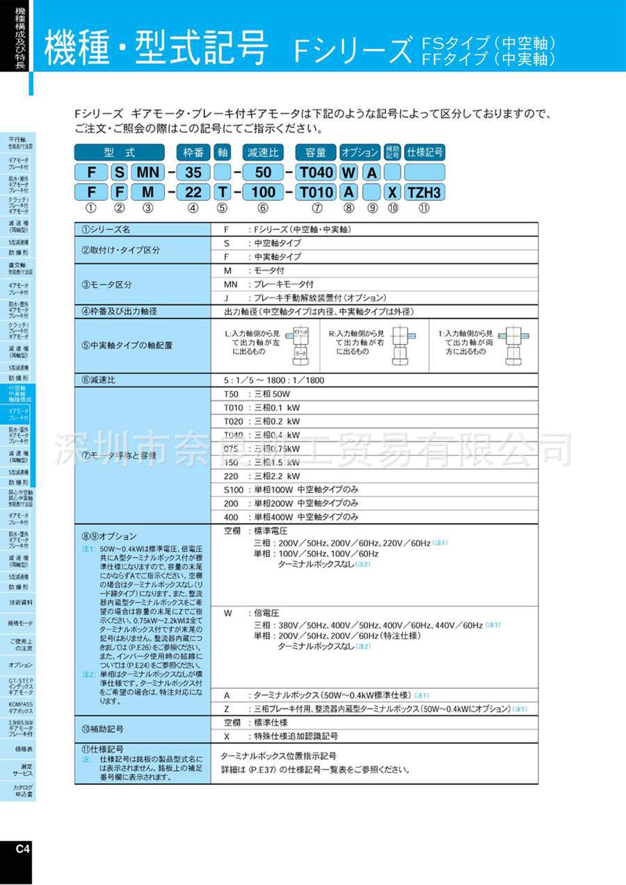 日本GTR日精减速机FFM-18L-10-T50A/FSM-55-900-T040WA-阿里巴巴