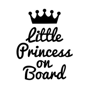 J-054 LITTLE PRINCESS ON BOARD Car Stickers 可来图订做-阿里巴巴