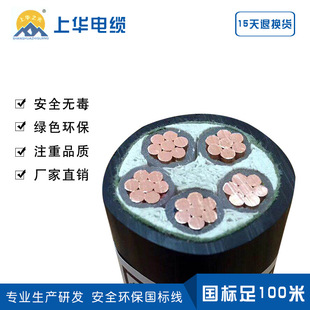厂家直供五等芯工程铜电缆 铁皮电力电缆纯国标YJV5*25铜电缆-阿里巴巴