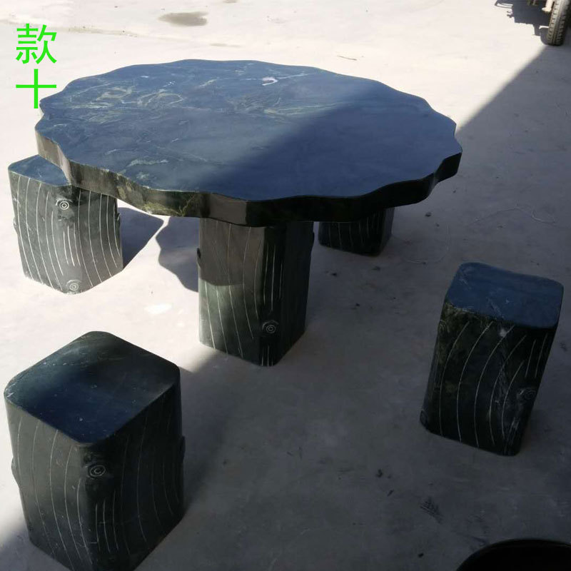 供应石桌石凳圆桌户外庭院天然大理石石头桌子石桌石凳各种样式-阿里巴巴