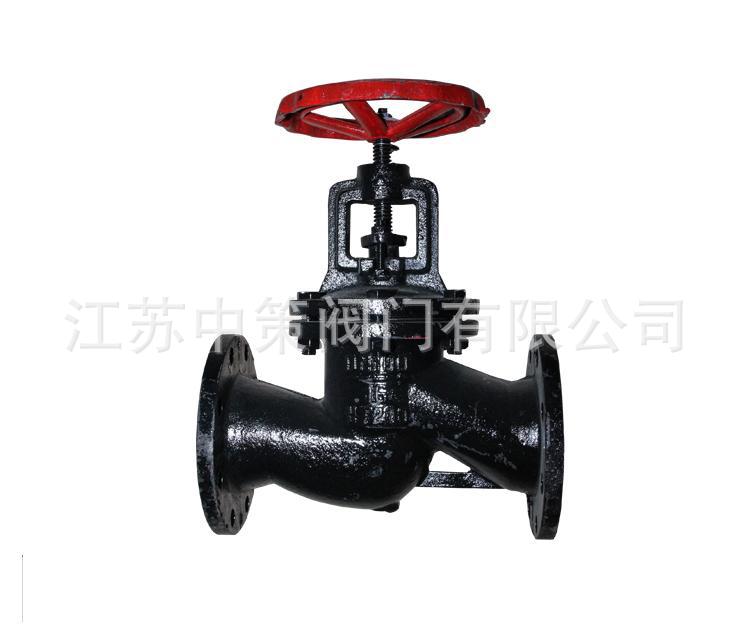 J41T-16法兰截止阀 铸铁蒸汽截止阀 DN15 20 25 32 40 50 65 80-阿里巴巴