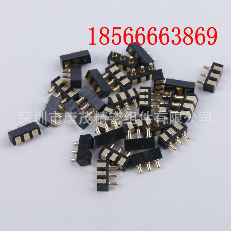厂家供应公母充电针 2pin连接器 pcb连接器 pogopin2p连接器-阿里巴巴