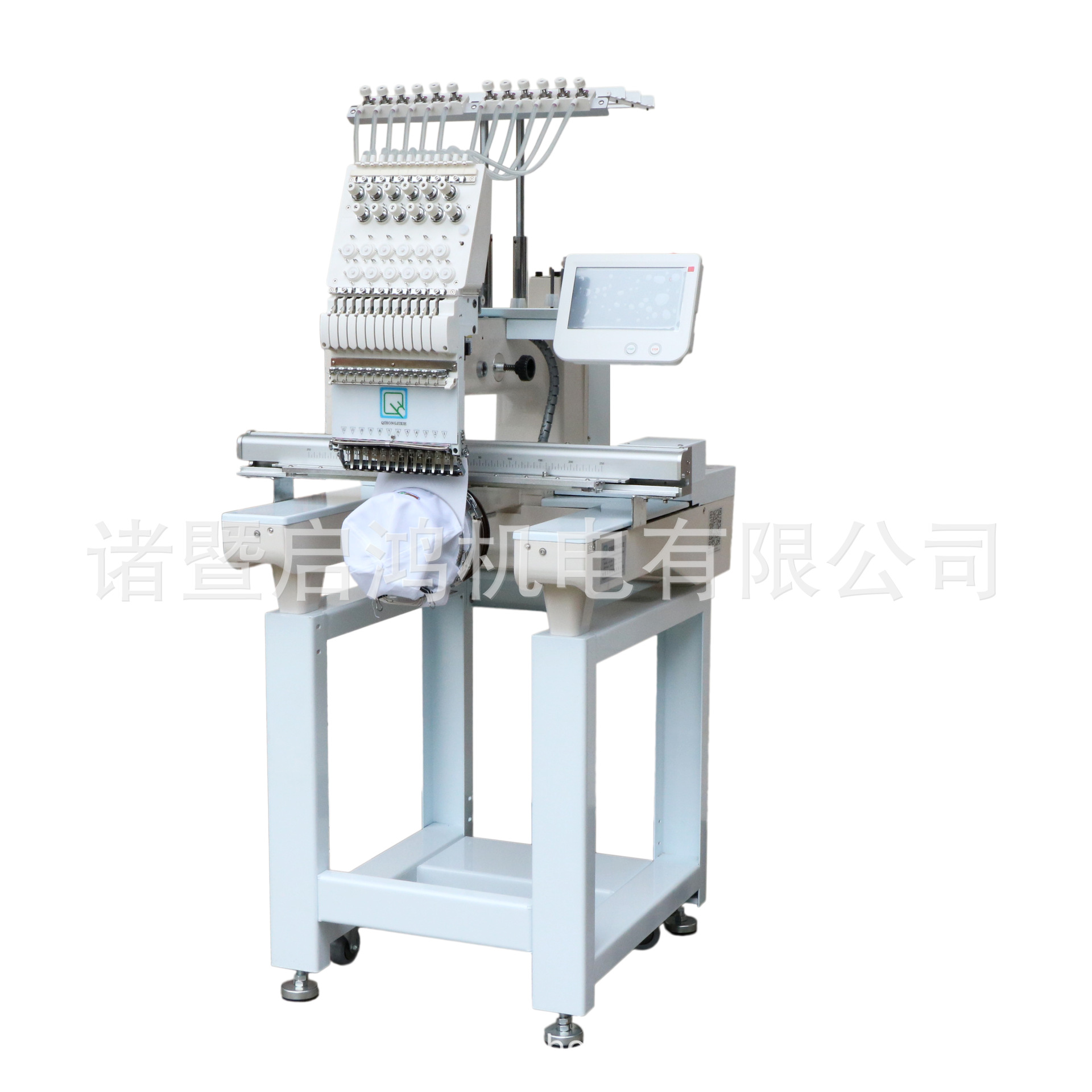 单头全自动电脑绣花机 马头机 成衣绣 帽子绣多功能电脑绣花机-阿里巴巴