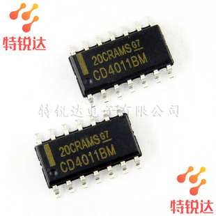CD4011BM CD4011 SOP-14贴片 TI/德州仪器台产大芯片 逻辑芯片IC-阿里巴巴