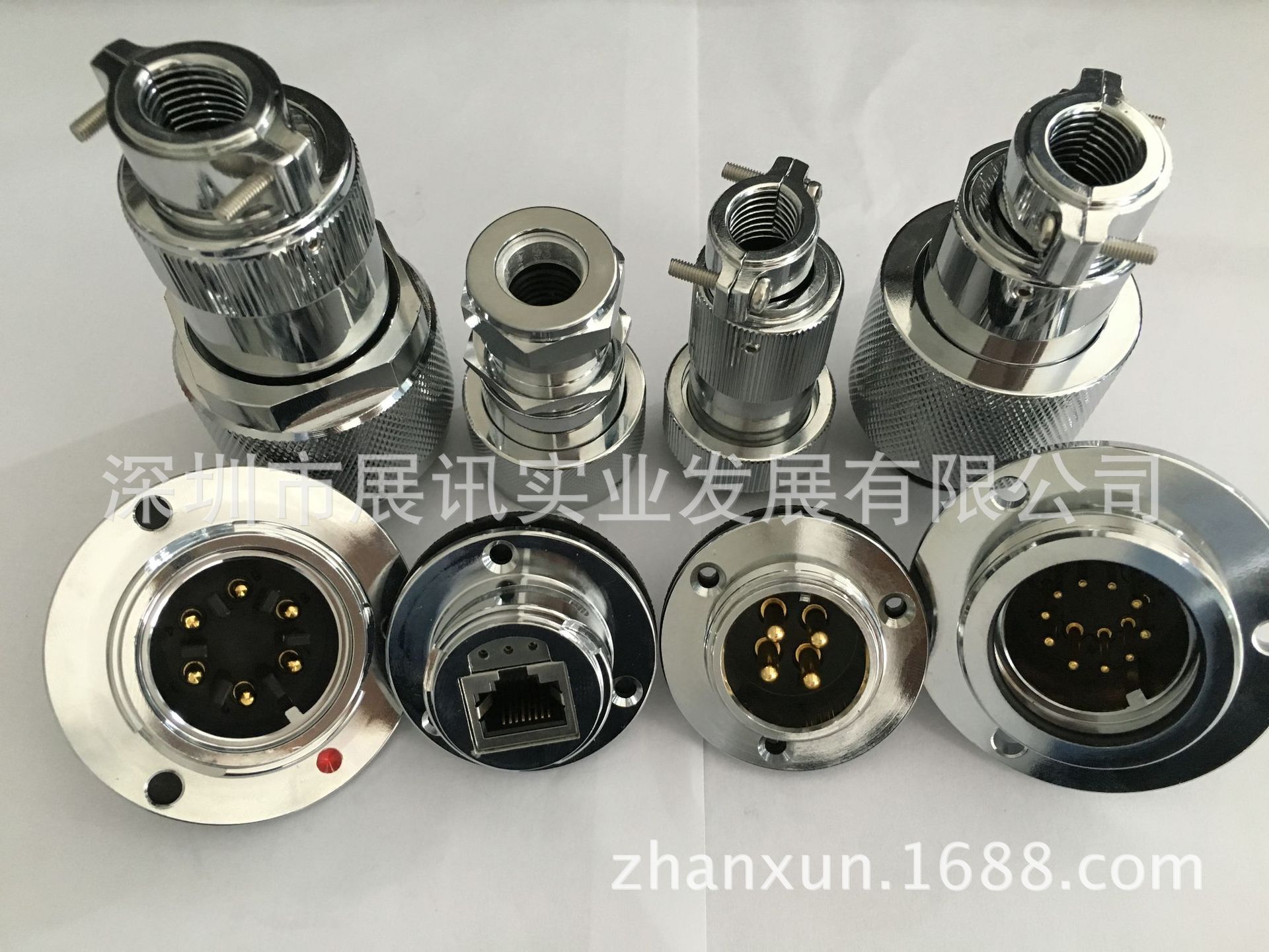 航空插头_maojwei圆形金属16m-4芯 四针航空插头 品牌重强 大量现货 - 阿里巴巴