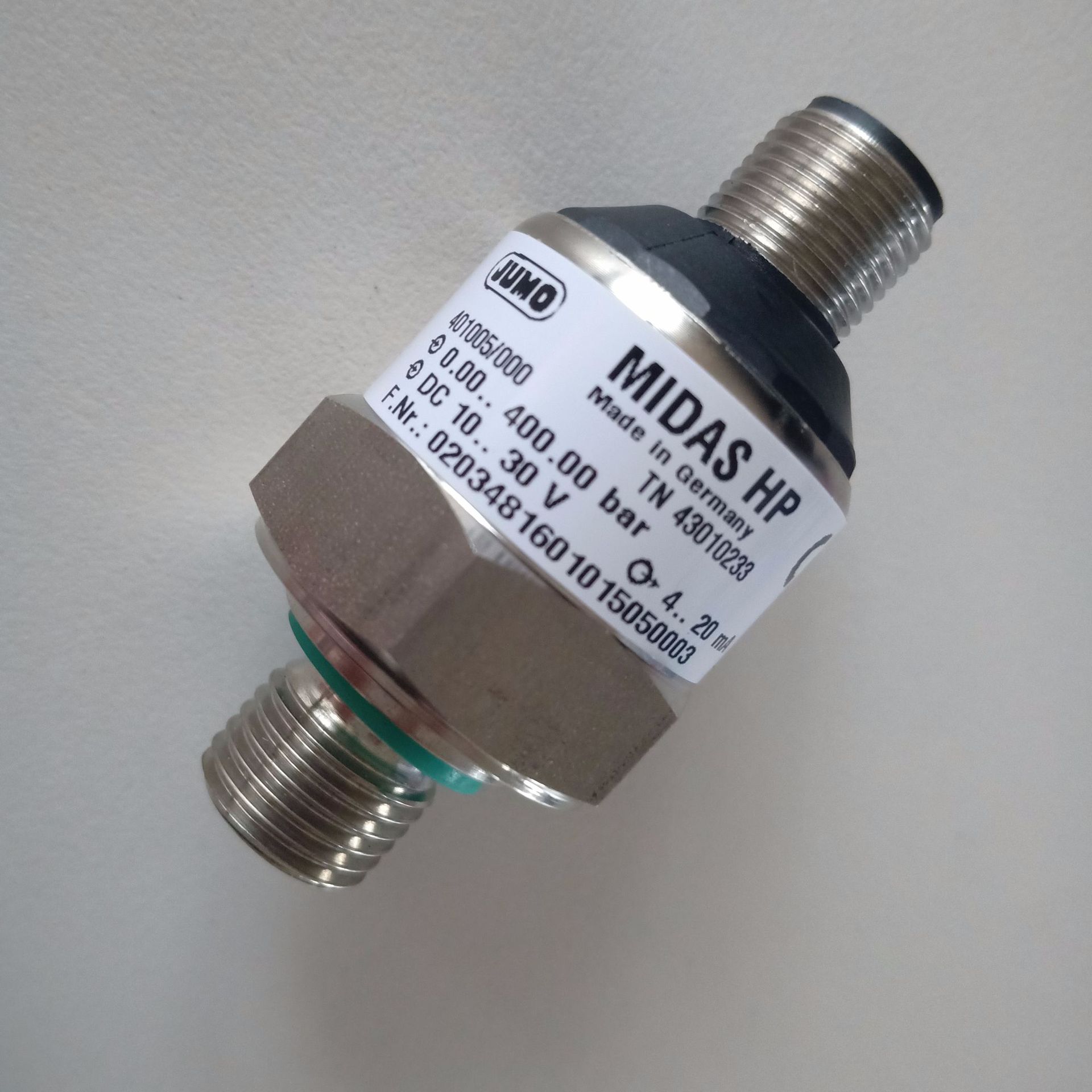 JUMO 压力变送器 401005 TN:43010233 油缸选用 0-400BAR 4-20MA-阿里巴巴