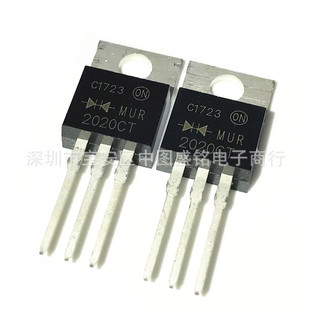 MUR2020CT 2020CT全新快恢复整流二极管 20A 200V 共阴 TO-220-阿里巴巴