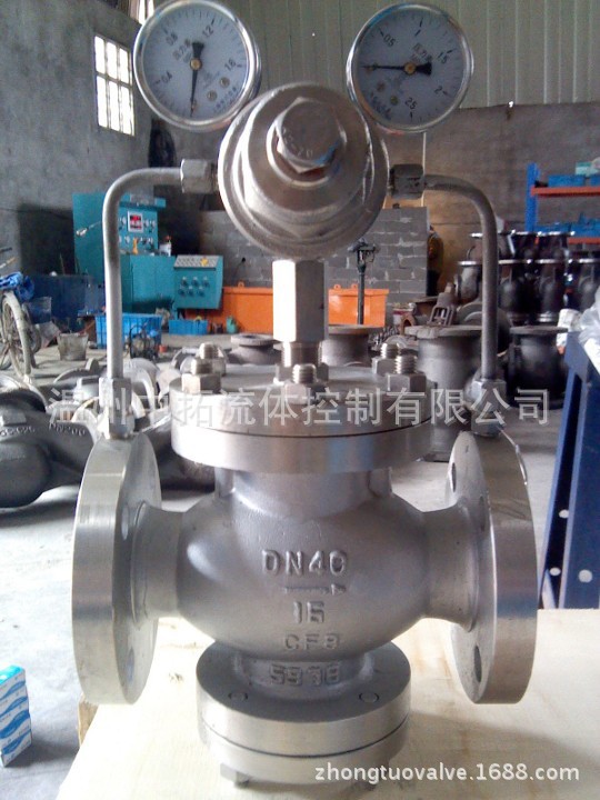 YK43X-16P压缩空气减压阀调压阀DN100手动不锈钢空气调压阀DN50-阿里巴巴