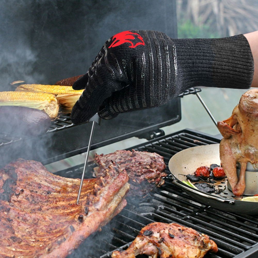 BBQ烧烤手套 耐高温500度防烫护手手套 微波炉烤箱防烫护手手套采购价格、怎么样、行情市场-CCEE选品中心