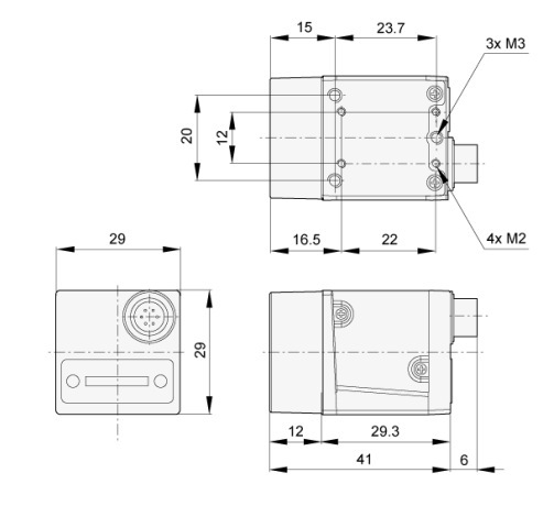 面阵相机 BASLER巴斯勒acA4024-29uc -阿里巴巴