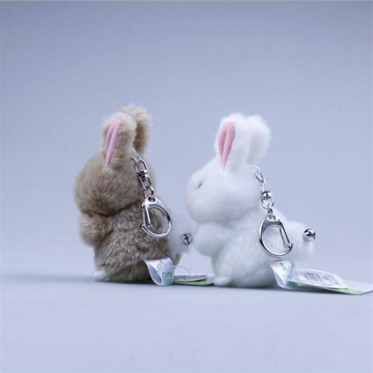 迷你钥匙扣毛绒可爱超萌仿兔毛小兔子挂件 厂家专供网红玩具-阿里巴巴
