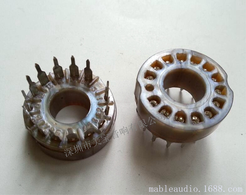 塑胶14脚PCB 管座 光电倍增管E678-14C管座 R1924A GDB-28 GDB-23-阿里巴巴