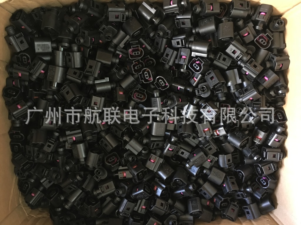 航联VW/TE 1J0973702 水温传感器插头 发动机线束连接器-阿里巴巴