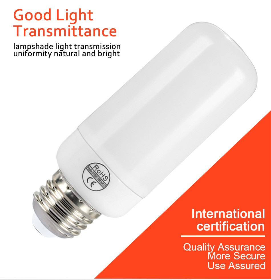 3W火焰灯中款 40灯珠 E26/E27/ E14/E12 厂家led仿真火焰灯-阿里巴巴