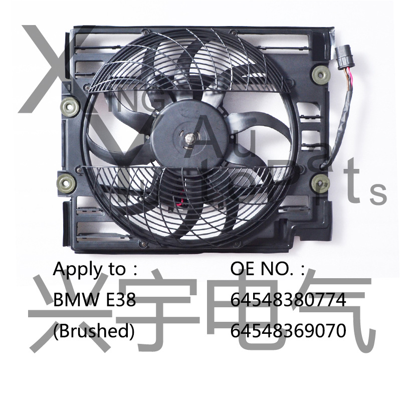 适用于宝马E38电子扇有刷款 64548380774 64548369070 M3113103-阿里巴巴
